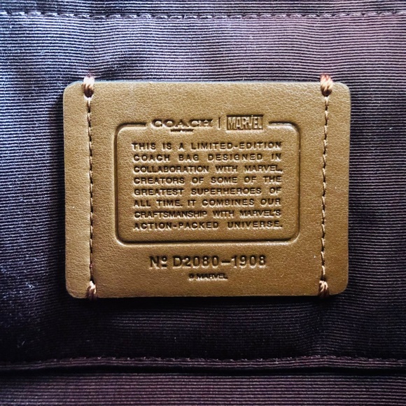 Coach | Bags | Coach Marvel Jes Crossbody Comic Print Purse | Poshmark